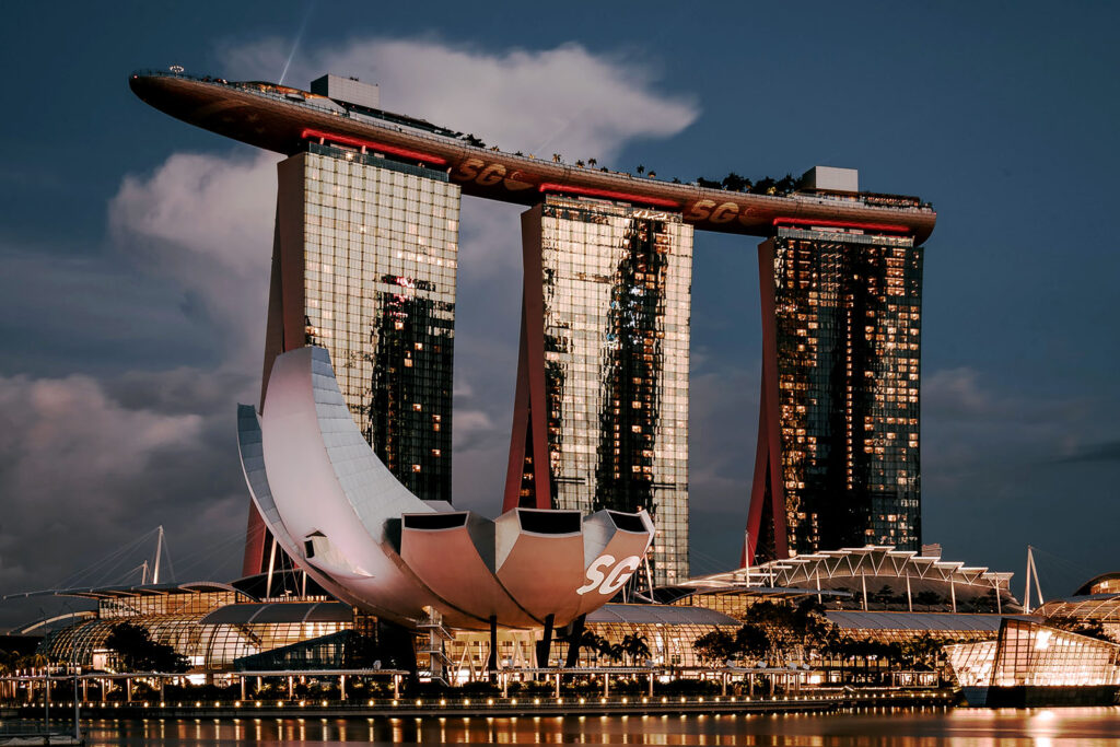 6 fantastiske hotell i Singapore